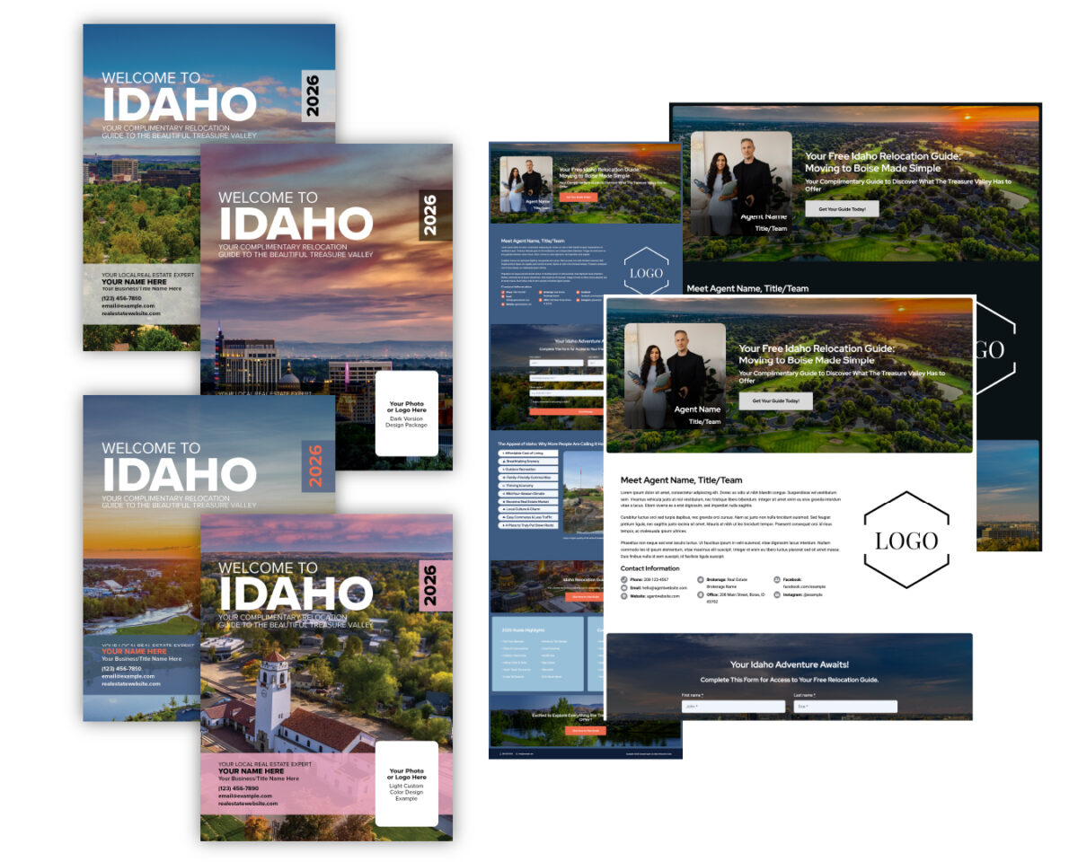 PDF & Landing Page Package - Idaho Relocation Guide